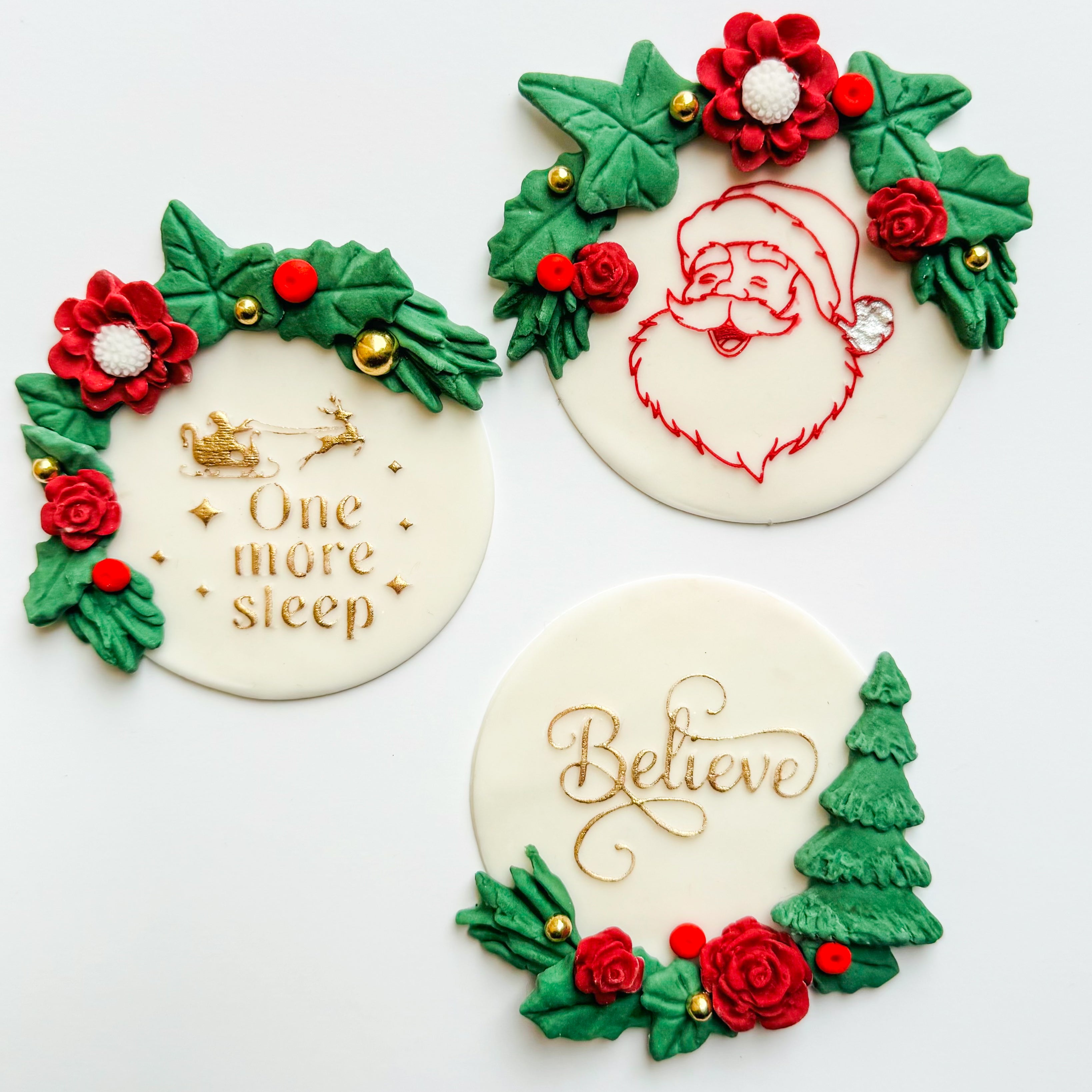 Christmas – Cake Toppers by Chloe