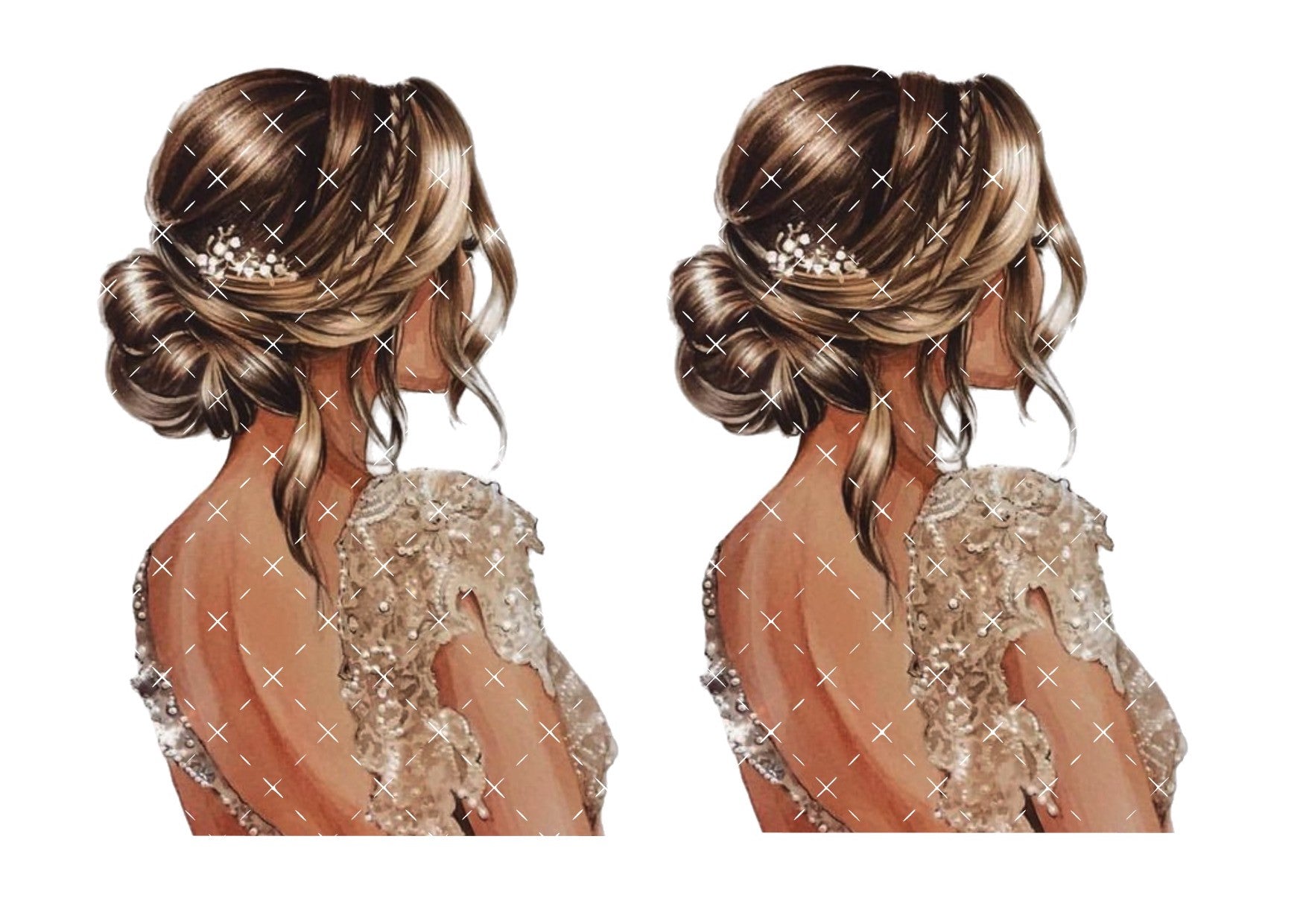 Stylish Lady Edible Print Icing Sheet – Cake Toppers by Chloe