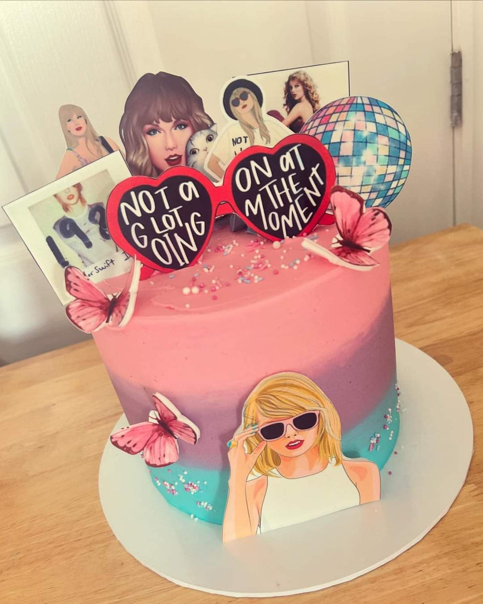 Taylor Swift Icing Sheet – Cake Toppers by Chloe