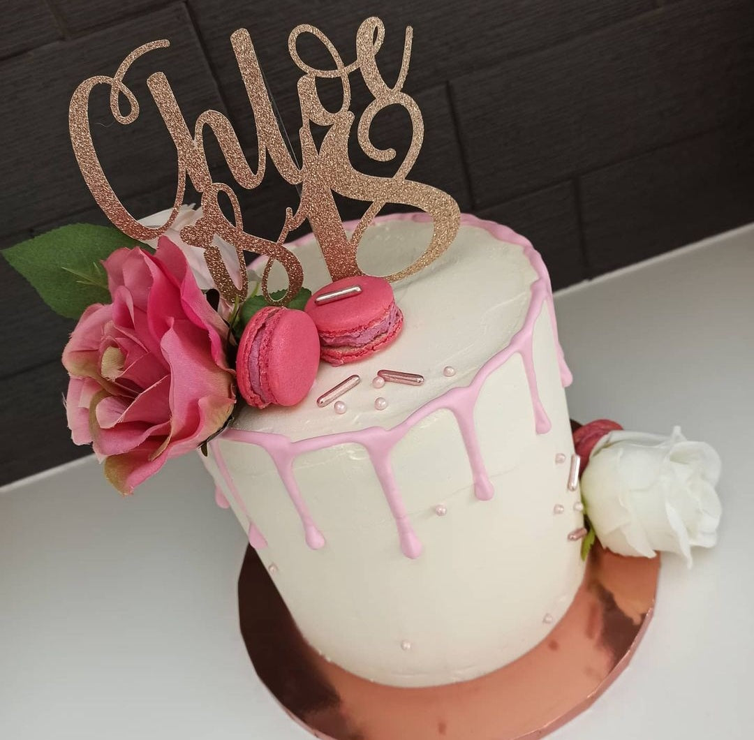 Cake Topper Font #3 – Cake Toppers by Chloe