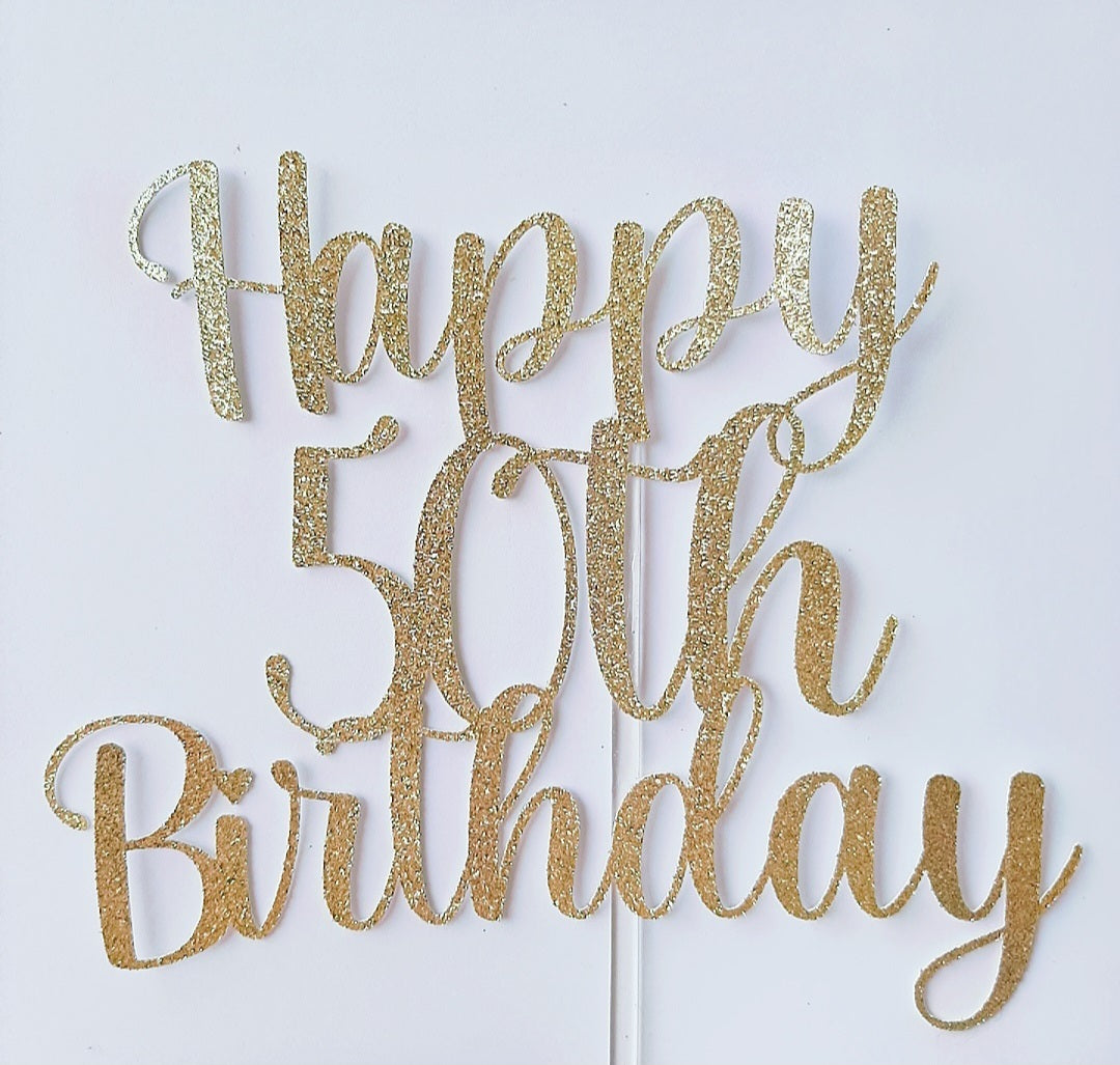 Text Topper Font #2 – Cake Toppers by Chloe